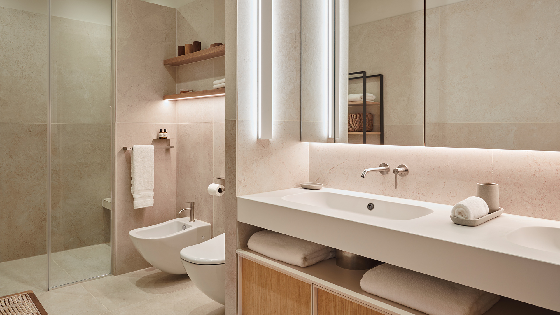 Open Bathroom Concept - London interior designers - Photos & Ideas